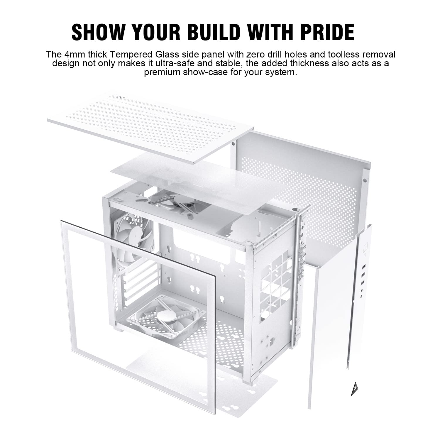Mua MONTECH Sky ONE MINI/3x High Airflow Fans Pre-Installed / Fine Mesh ...