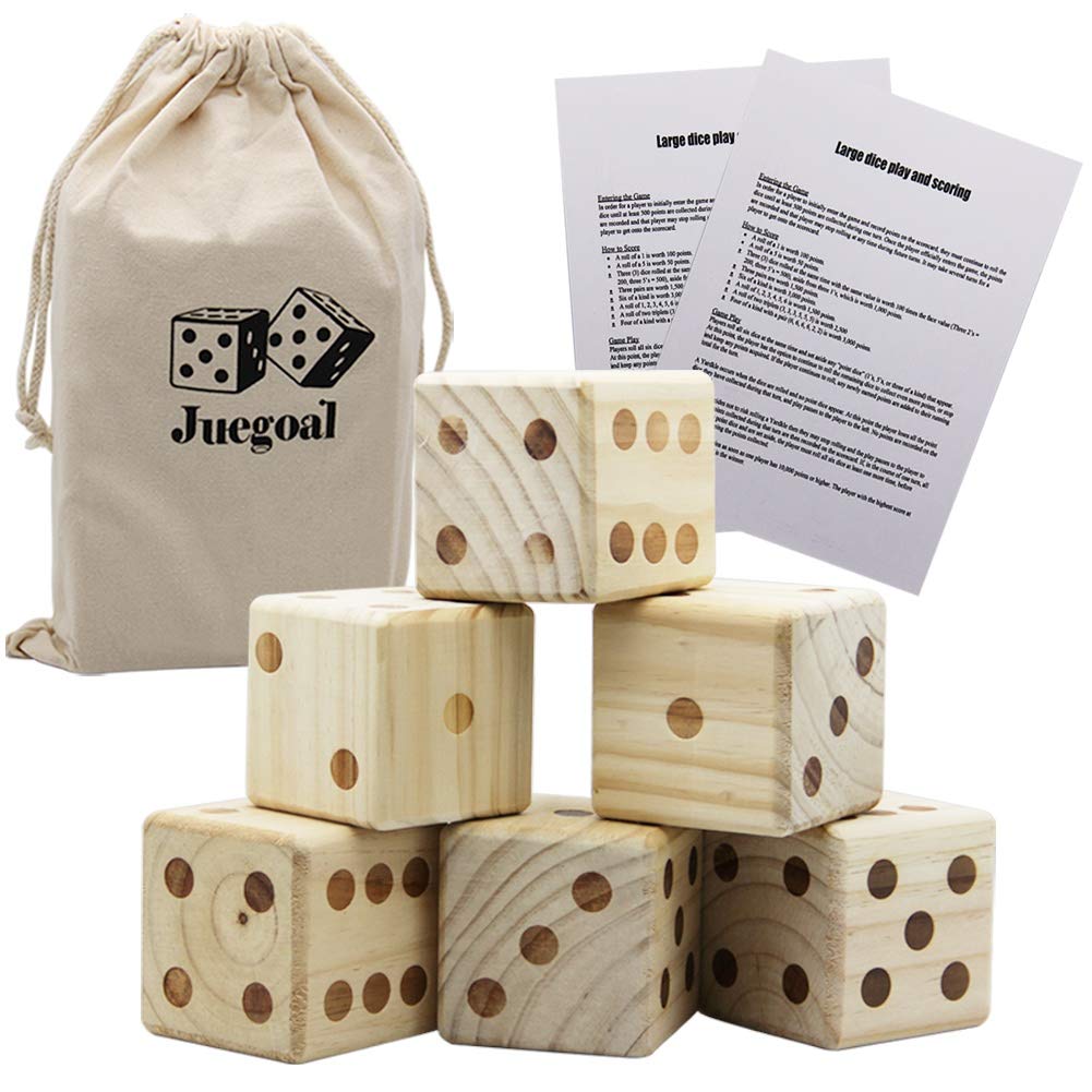 Yard Dice Game Giant 6 Wooden Set Indoor Outdoor Lawn For Adult Kids yard-dice-game-giant-6-wooden-set-indoor-outdoor-lawn-for-adult-kids