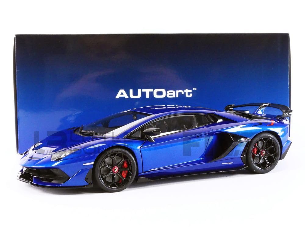 Mua AUTOart Lamborghini Aventador SVJ 2019 Blue Metallic Model Car 1:18 ...