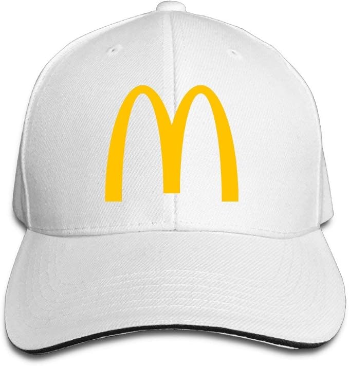 Unisex McDonalds Logo Adjustable Snapback Baseball Cap Royalblue One ...