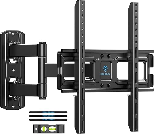 PERLESMITH TV Wall Mount for 26–55 inch TVs up to 70 lbs, Full Motion ...