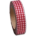 Amazon.com: Maya Road Gingham Fabric Tape, Barn Red