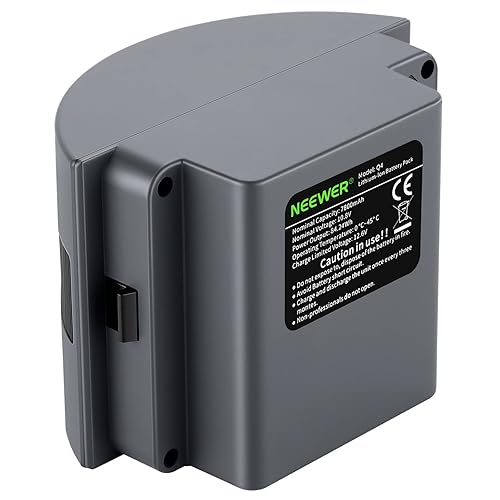 Neewer Li-ion Battery High Capacity Rechargeable Flash Spare Battery ...