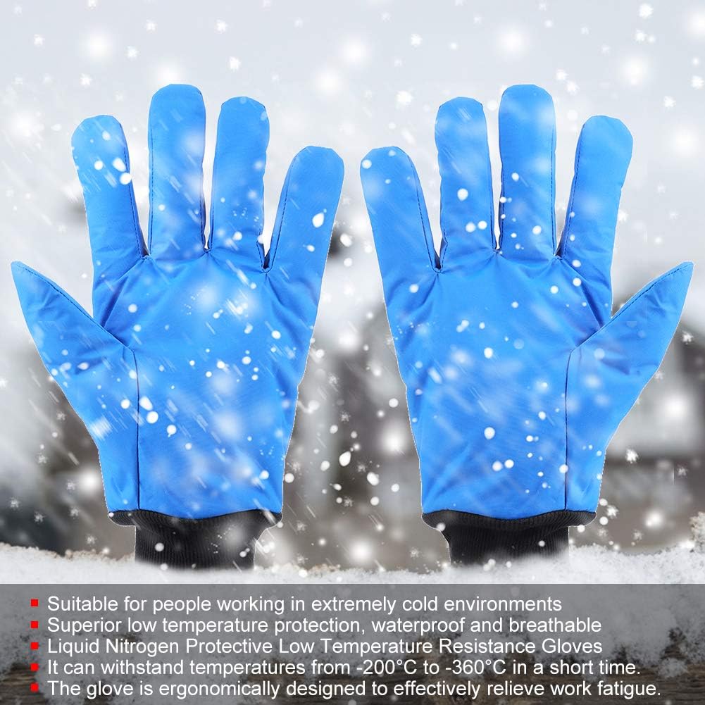 Hopcd Cryogenic Gloves, -200°C to -360°C Low Temperature Resistance ...