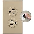 Amazon.com: 360 Electrical 36011-V Rotating Duplex Outlet, Ivory ...