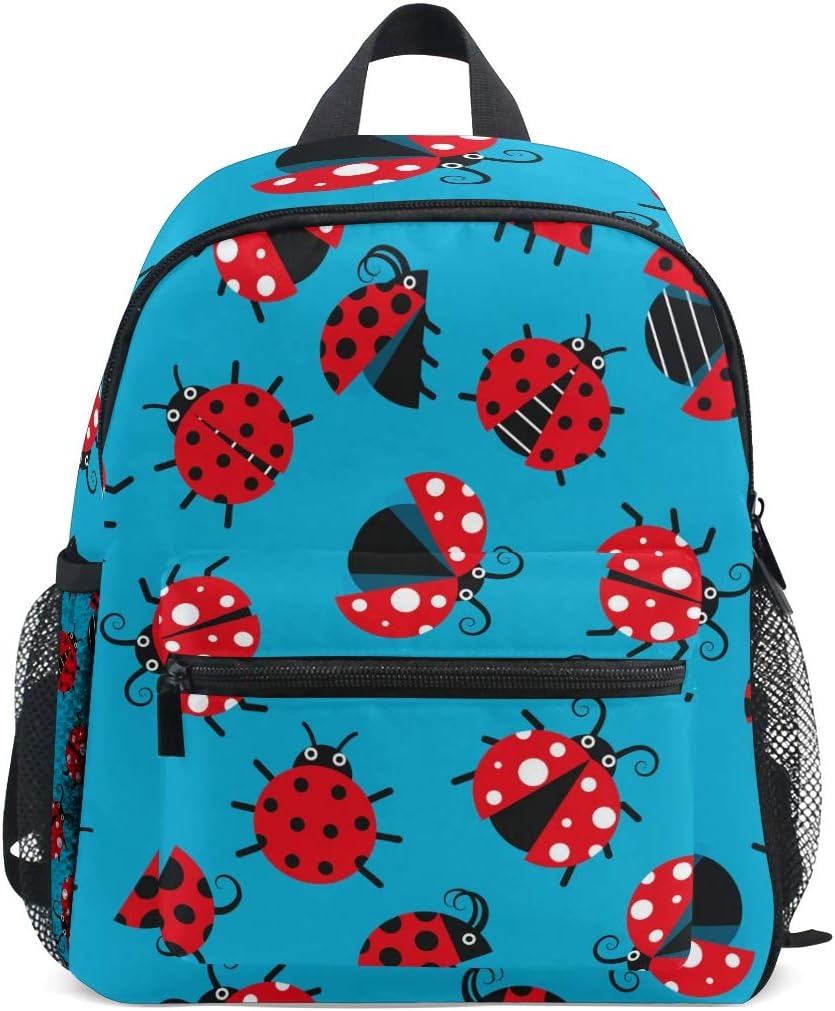 Ladybugs Kids School Backpacks Book Bags for Boys Girls: Amazon.co.uk ...