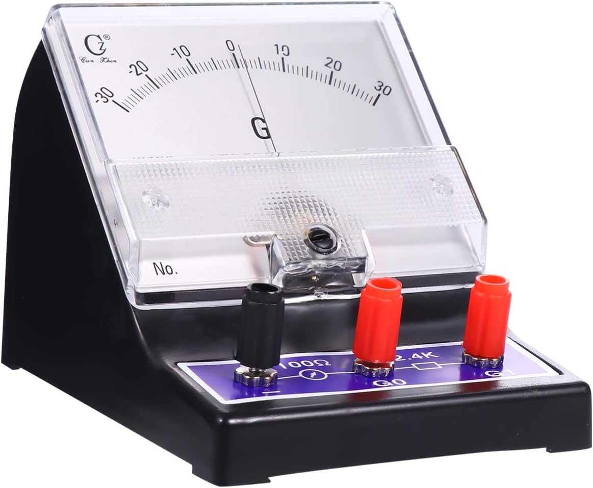 Amazon.com: Baluue Analog Ammeter Pointer Type Electrical Current ...