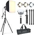 Amazon.com : LINCO Lincostore Softbox Photography Lighting Kit 16'' x ...