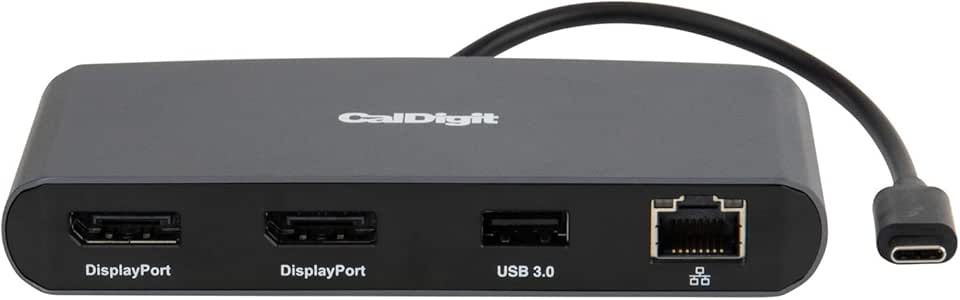 CalDigit Thunderbolt 3 Mini Dock (HDMI 2.0) - Bus Powered, Dual 4K ...