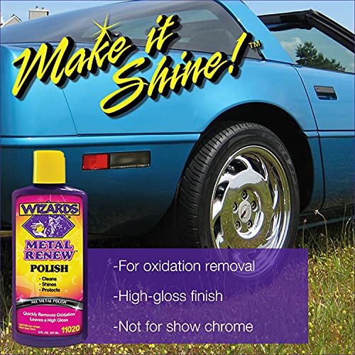 Wizards Metal Polish Cream Metal Renew - Cleans, Shines and Protects ...