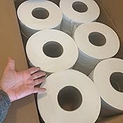 Tork Universal TJ0922A Jumbo Bath Tissue Roll, 2-Ply, 8.8" Dia, 3.55 ...