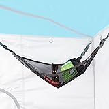 Amazon.com : E-Z UP GSCBGY Gear Accessory Canopy Hanging Shelf, Black ...