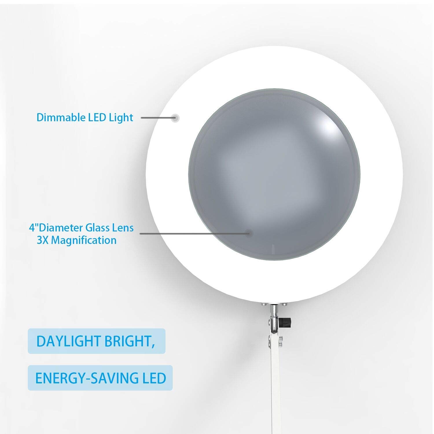 Adjustable Color Temperature Utility Light for Crafts Reading ...