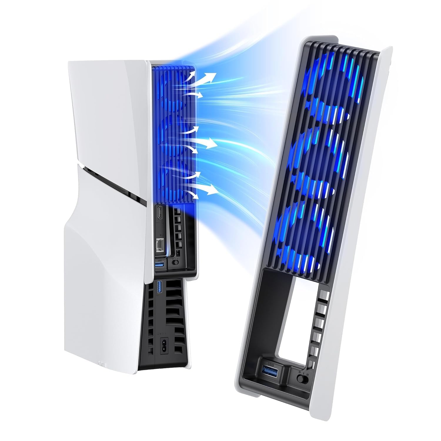 Mua KIWIHOME PS5 Slim Cooling Fan, Cooling Fan, For PS5 Slim, Cooling ...