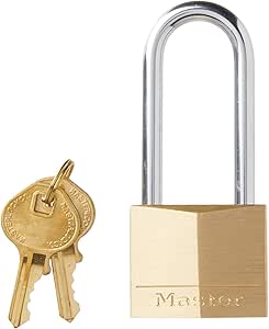 Master Lock 140DLH Padlock, 1 Pack, Bronze/Silver - Padlock Outdoor ...