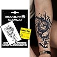 Amazon.com : INKARTLINK Semi Permanent Tattoos, Temporary Tattoos, Adult Art Designs, Party ...