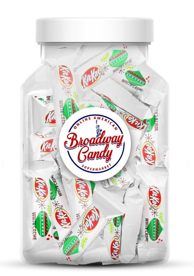 Mua Broadway Candy Sweets Jar 700g - Kit Kat White Creme - Individually ...