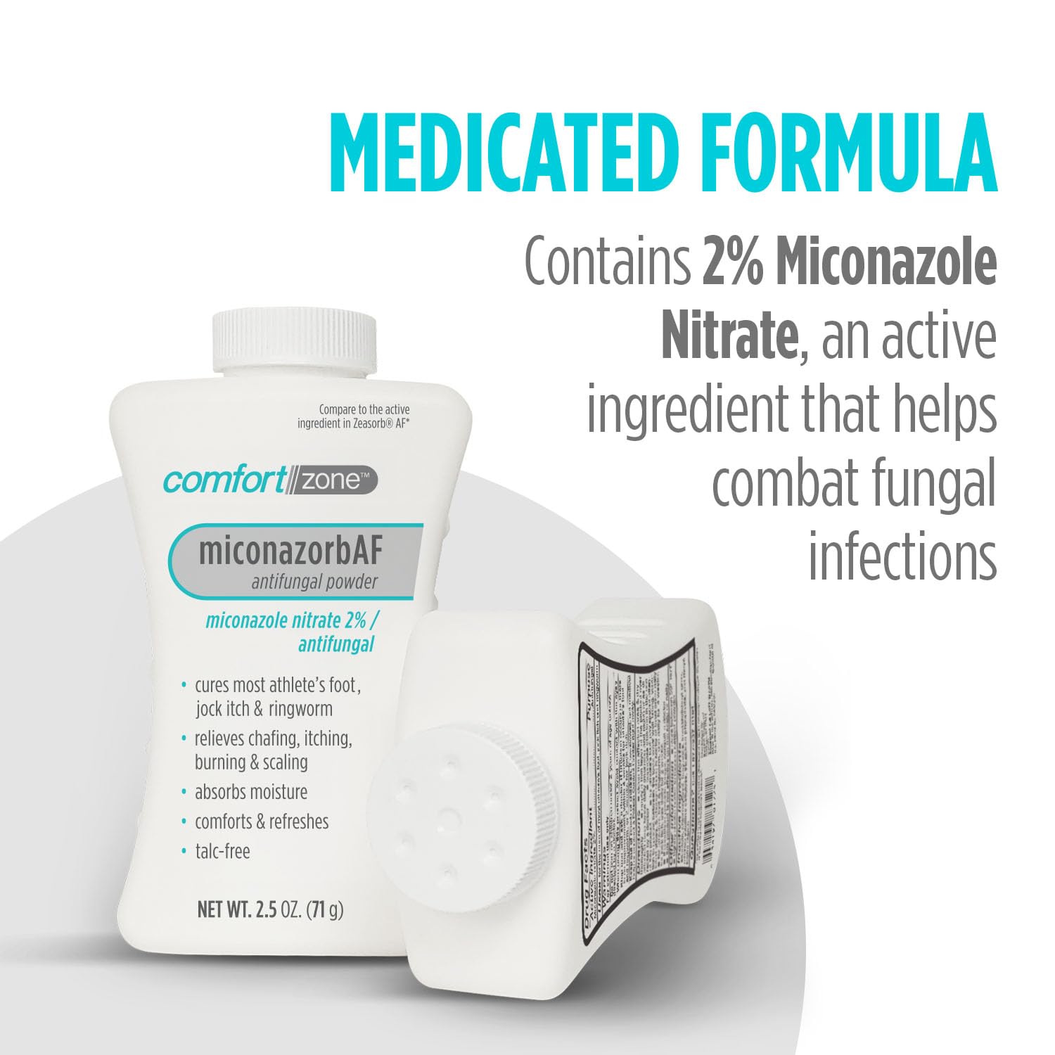 Mua Comfort Zone Miconazorb Antifungal Powder, Talc-Free, Miconazole ...