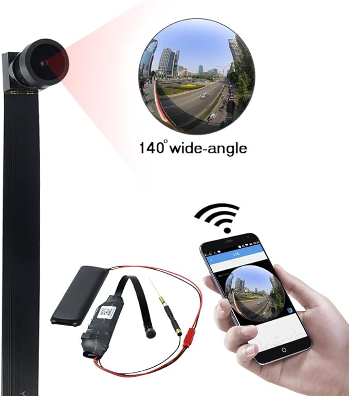 Mini Spy Camera, UYIKOO 140 ° Wifi Hidden Camera HD: Amazon.co.uk ...
