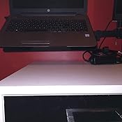 1home Monitor Arm w/Laptop Tray, Desk Mount Fully Adjustable Tilt ...