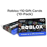 Amazon.com: Roblox Physical Gift Cards, Multipack of 3 x $15 [Includes ...