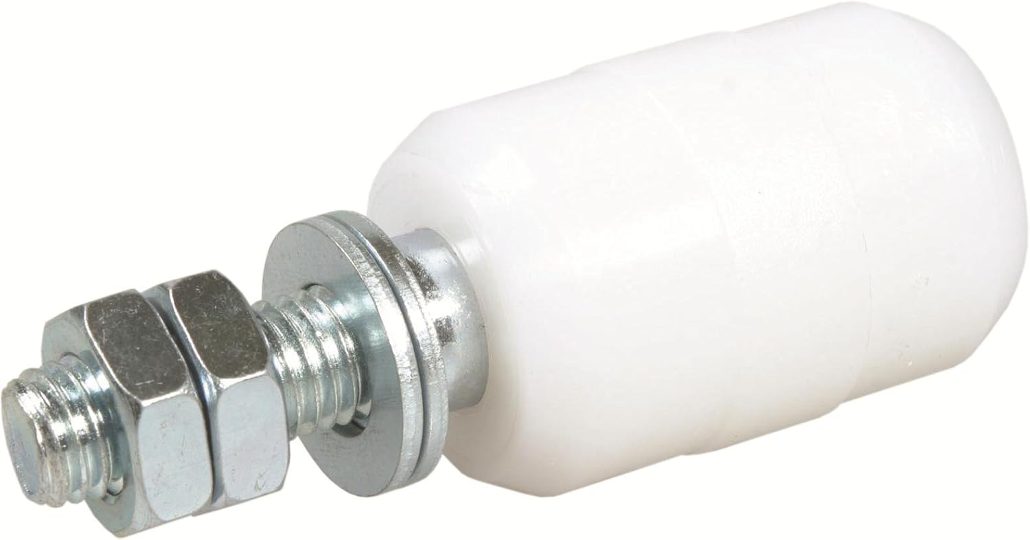 rulli di guida in nylon per cancelli scorrevoli ART. 460 IBFM in ferro ...