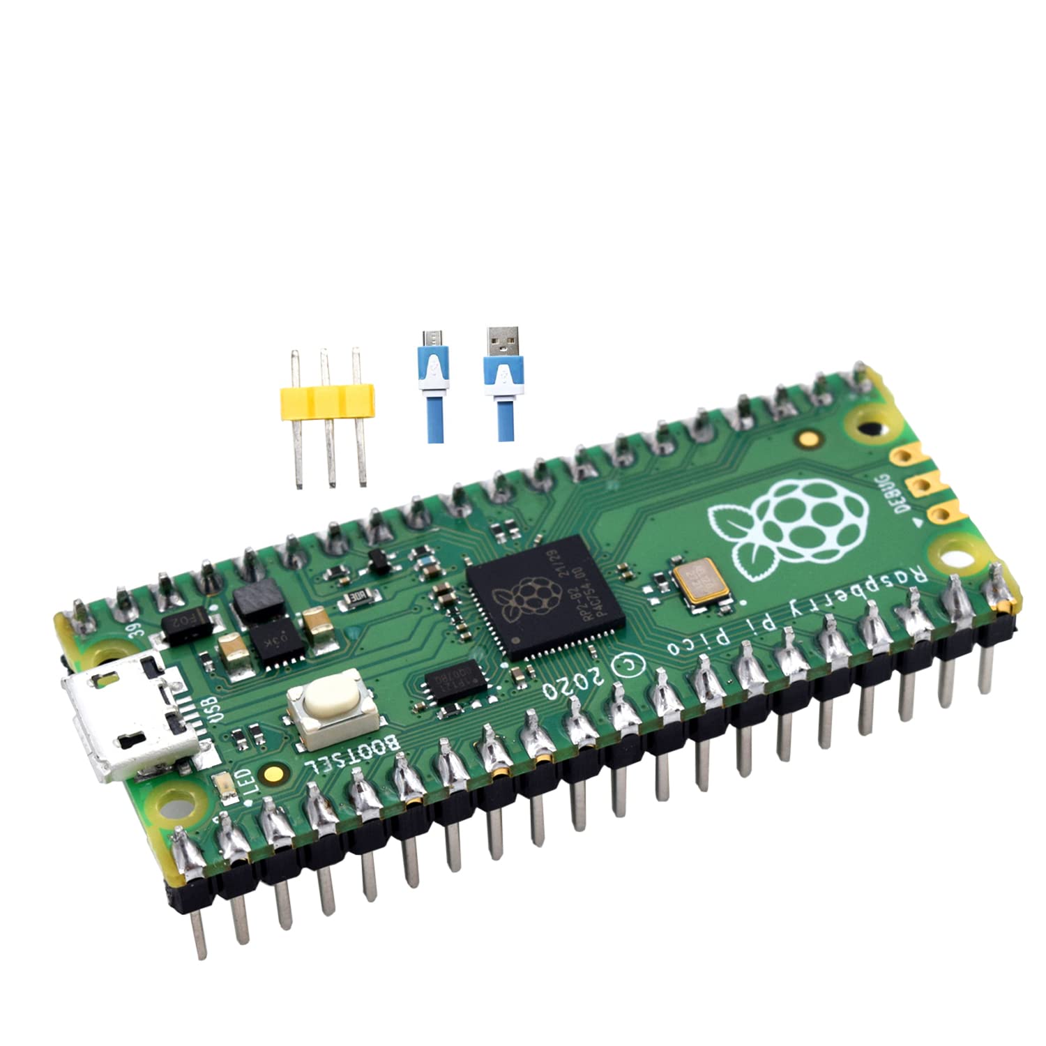 Mua Adeept Raspberry Pi Pico with Pre-Soldered Header and USB Cable, Microcontroller Mini ...