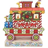 Amazon.com: Enesco Peanuts by Jim Shore Linus Train Car Figurine, 4.72 ...