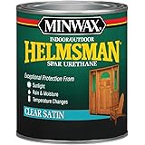 Minwax 710520000 Water Based Helmsman Spar Urethane, gallon, Satin ...
