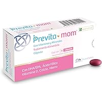 Previta Mom. Suplemento Alimenticio para embarazadas. 30 cápsulas. 1 ...
