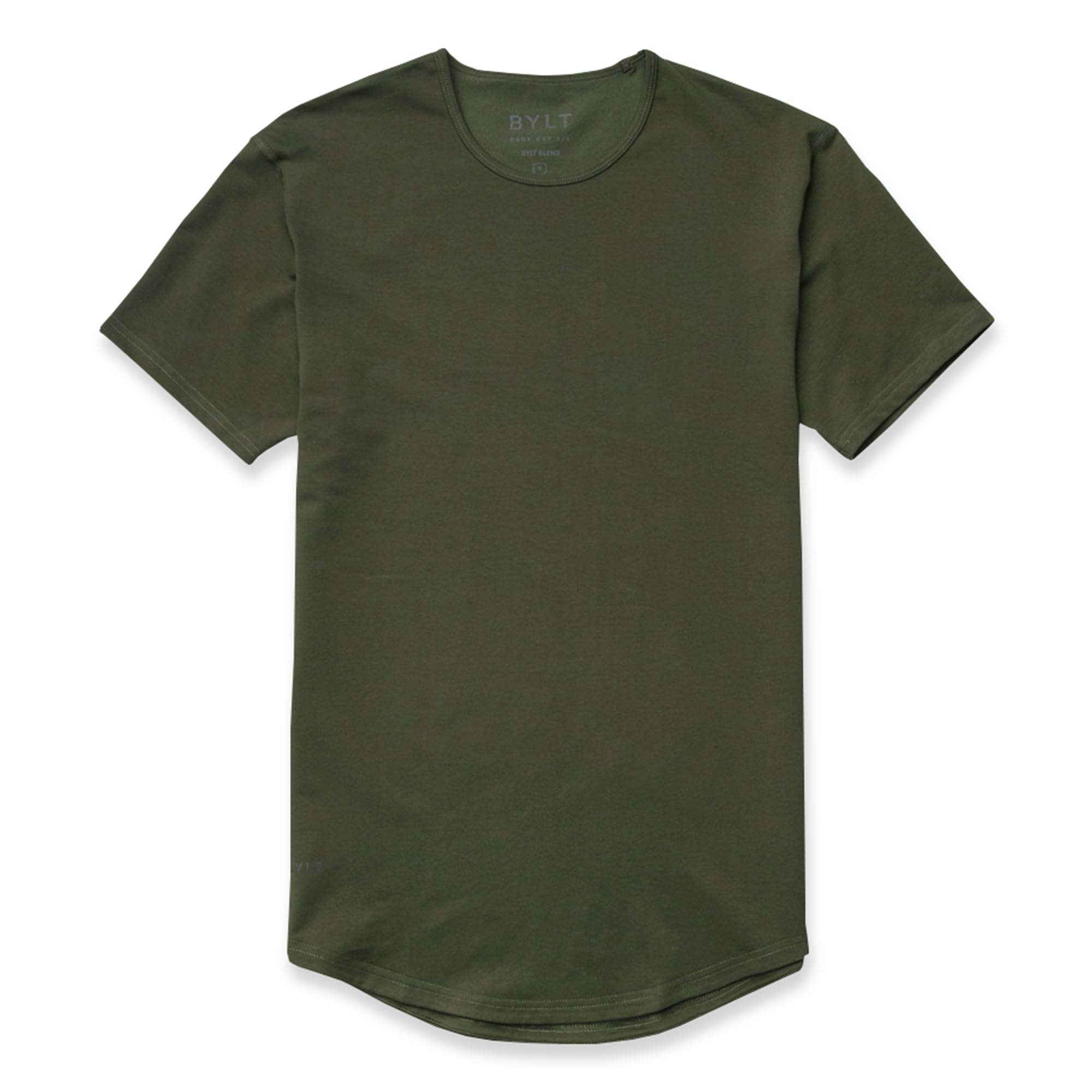 BYLT Mens Drop-Cut Men's T Shirt – Plain Tshirts for Men, Drop Cut ...