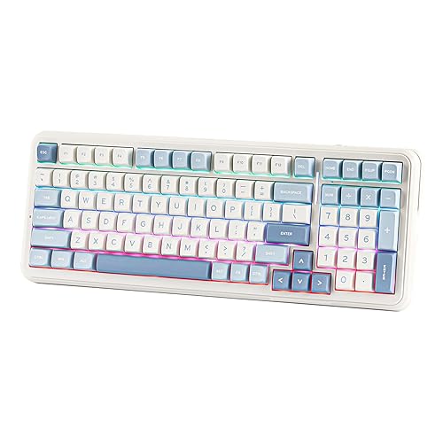 MCHOSE K99 96% Wireless Gaming Keyboard, Gasket Mechanical Keyboard ...