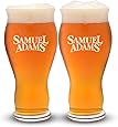 Amazon.com | Samuel Adams Perfect Pint Glass | Set of 2 Glasses: Beer ...