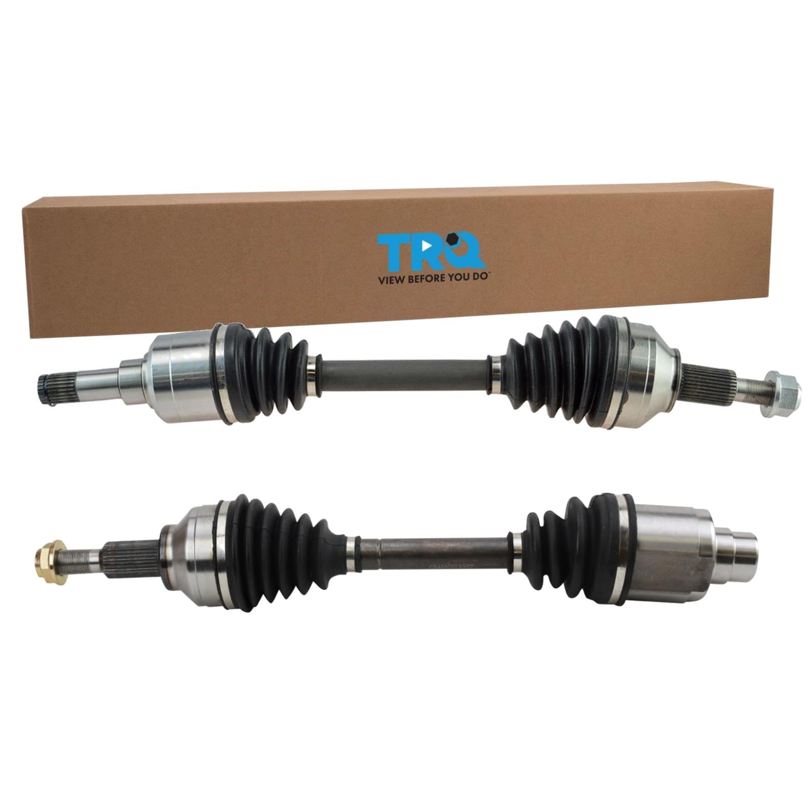 TRQ Front CV Axle Shaft Assembly Set Compatible with 2011-2014 Chrysler 200 2007-2010 Sebring ...