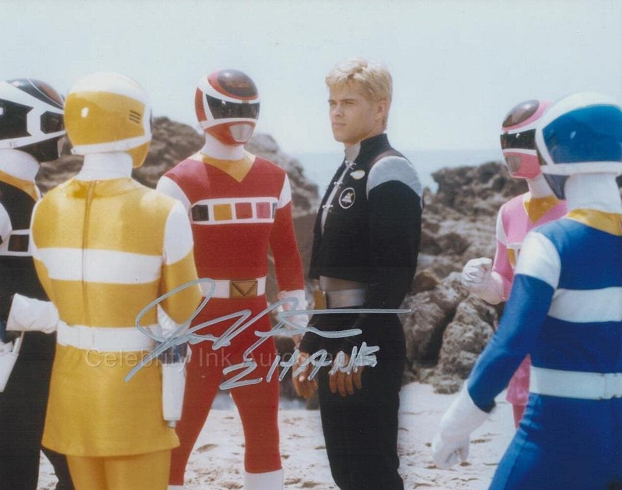 Amazon.com: JUSTIN NIMMO as Zhane/The Silver Space Ranger - Power ...