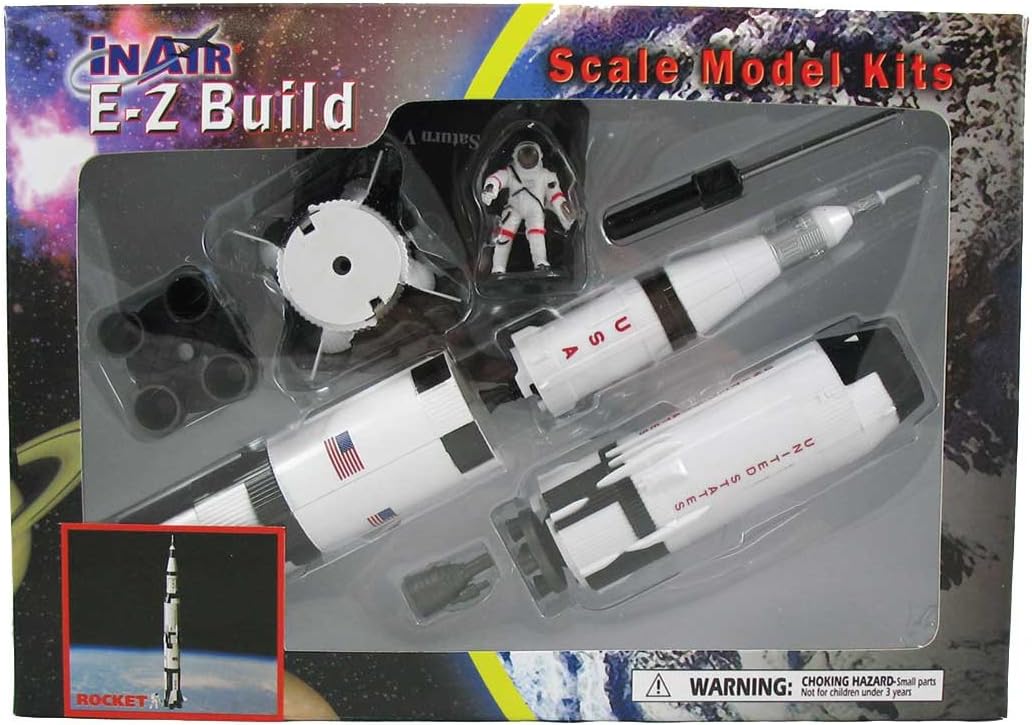 Toys Saturn V Rocket InAir E-Z Build Model Kit Shipping Included Toys ...