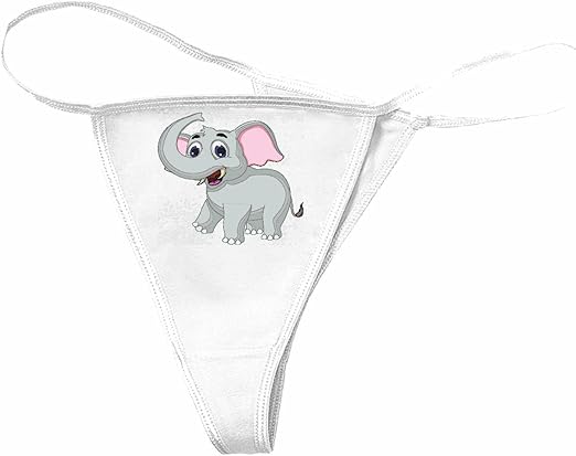 Tanga señoras Atractivas de la Correa Bragas Poco Dulce Elefante TROMPA ...