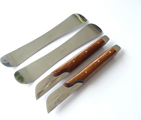 Amazon.de: 2x Gipsmesser und 2x Gipsspatel Set A 4-teilig - Spatel ...