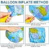 Globe Beach Ball Blow Up World Globe Inflatable Globe Beach Ball Earth ...
