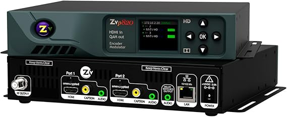 ZeeVee ZVPro820 HD Video Distribution QAM Modulator Over Coax 1080p ...