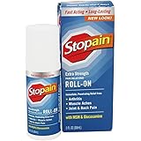 Amazon.com: Stopain Extra Strength Pain Relief Roll-On, 3 Ounce (Pack ...