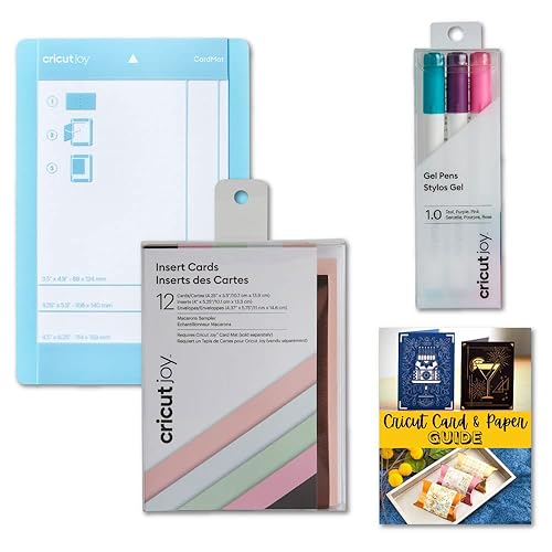 Cricut Joy Machine Card Cutting Mat, Pen Set, Insert Cards, Macarons ...