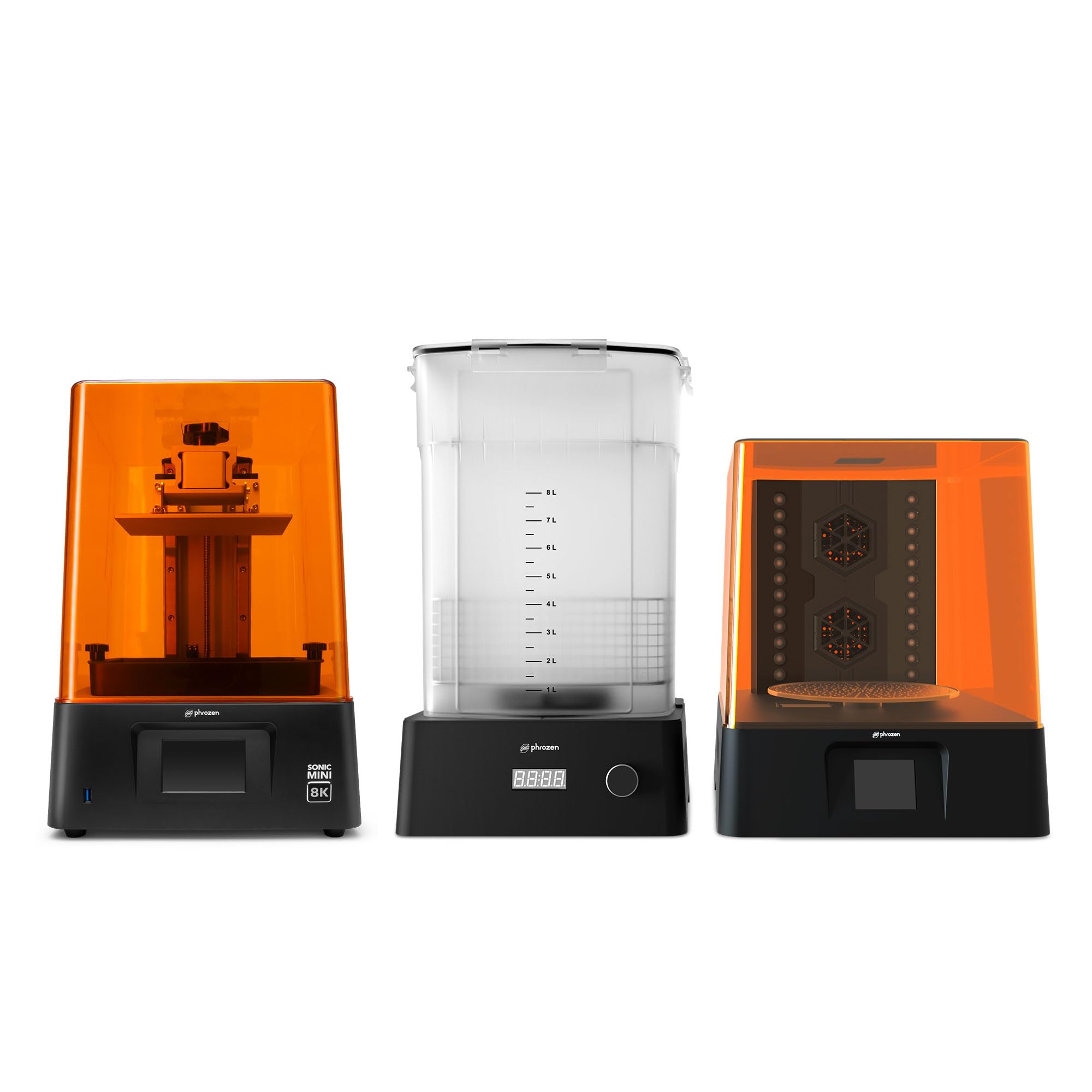 Mua Phrozen Mini 8K LCD 3D Printer Bundle with Wash & Cure Kit Bundle ...