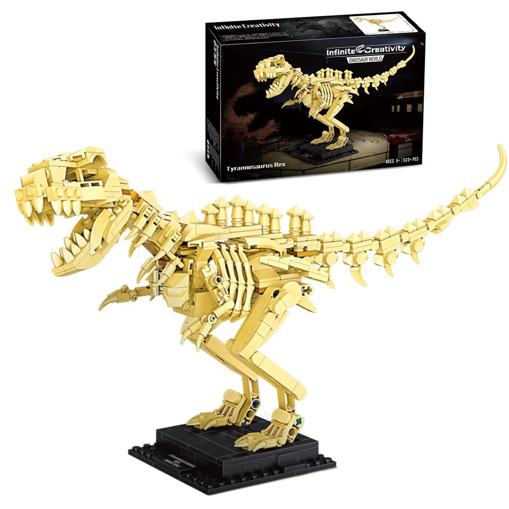 Mua Ulanlan Dinosaur Building Toy 523 PCS, T. rex Dinosaur Fossil ...