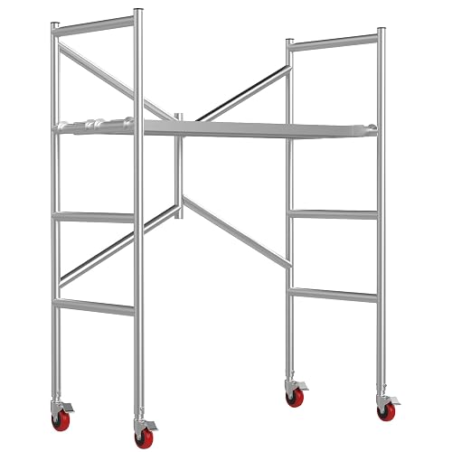 Scaffolding Work Platform, Rolling Scaffolding with Wheels, Scaffold ...