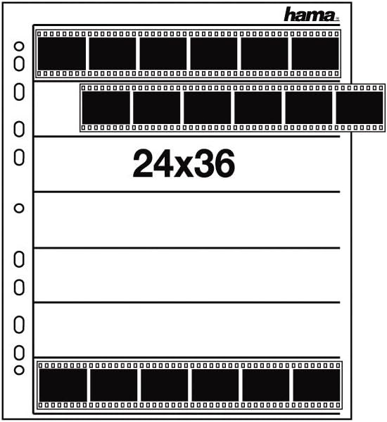 Hama 2050 | Negative File Storage Sleeves | each holding 7 Strips of 6 ...