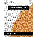 Amazon.com: Color and Create - Geometric Shapes and Patterns Coloring ...