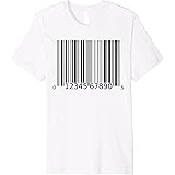 Barcode T-Shirt Consumerism Anti Consumer Bar-code Shirt T-Shirt