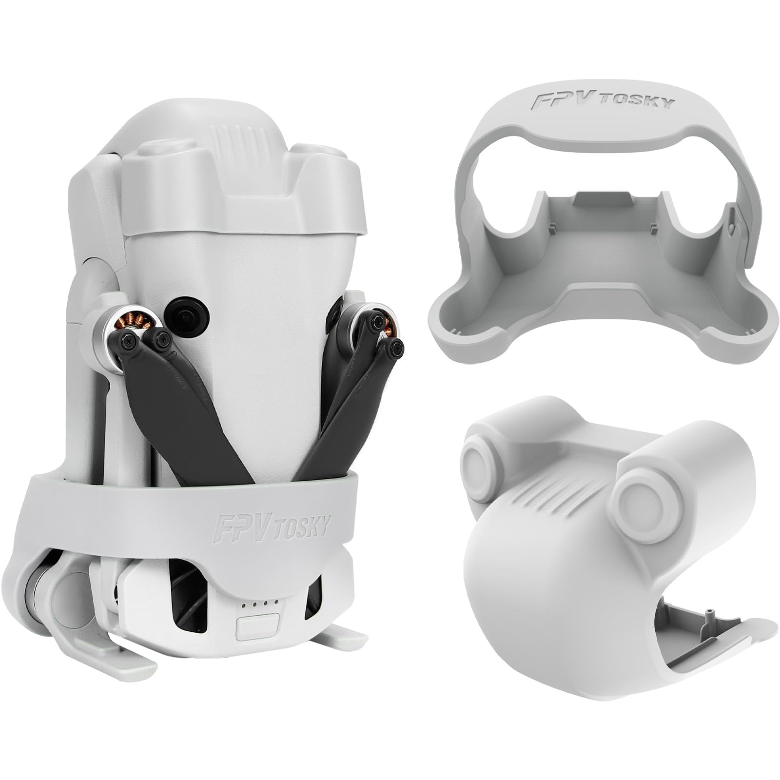 FPVtosky 2-in-1 Protection Kit for DJI Mini 4 Pro Drone Accessories, Kit includes Gimbal ...