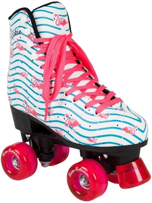 Rookie Roller rollerskates Flamingo, Femme, Femme, RKE-SKA-2506, Blanc ...